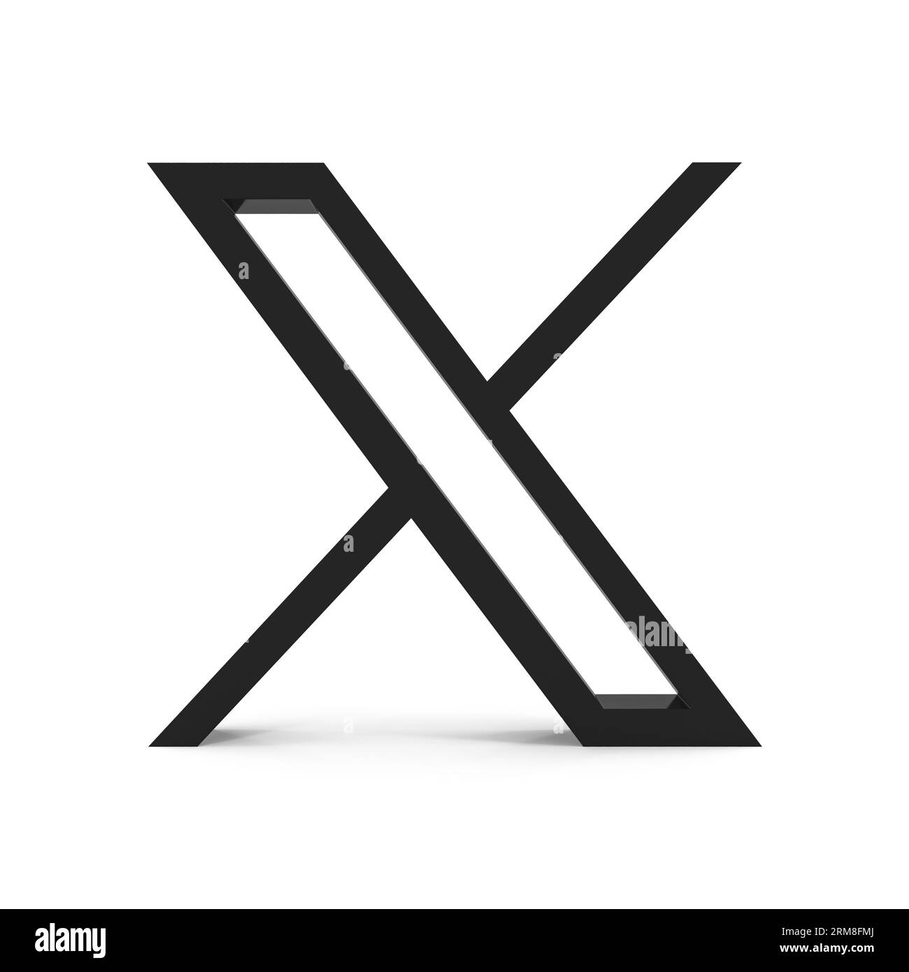 X logo for twitter Cut Out Stock Images & Pictures - Alamy