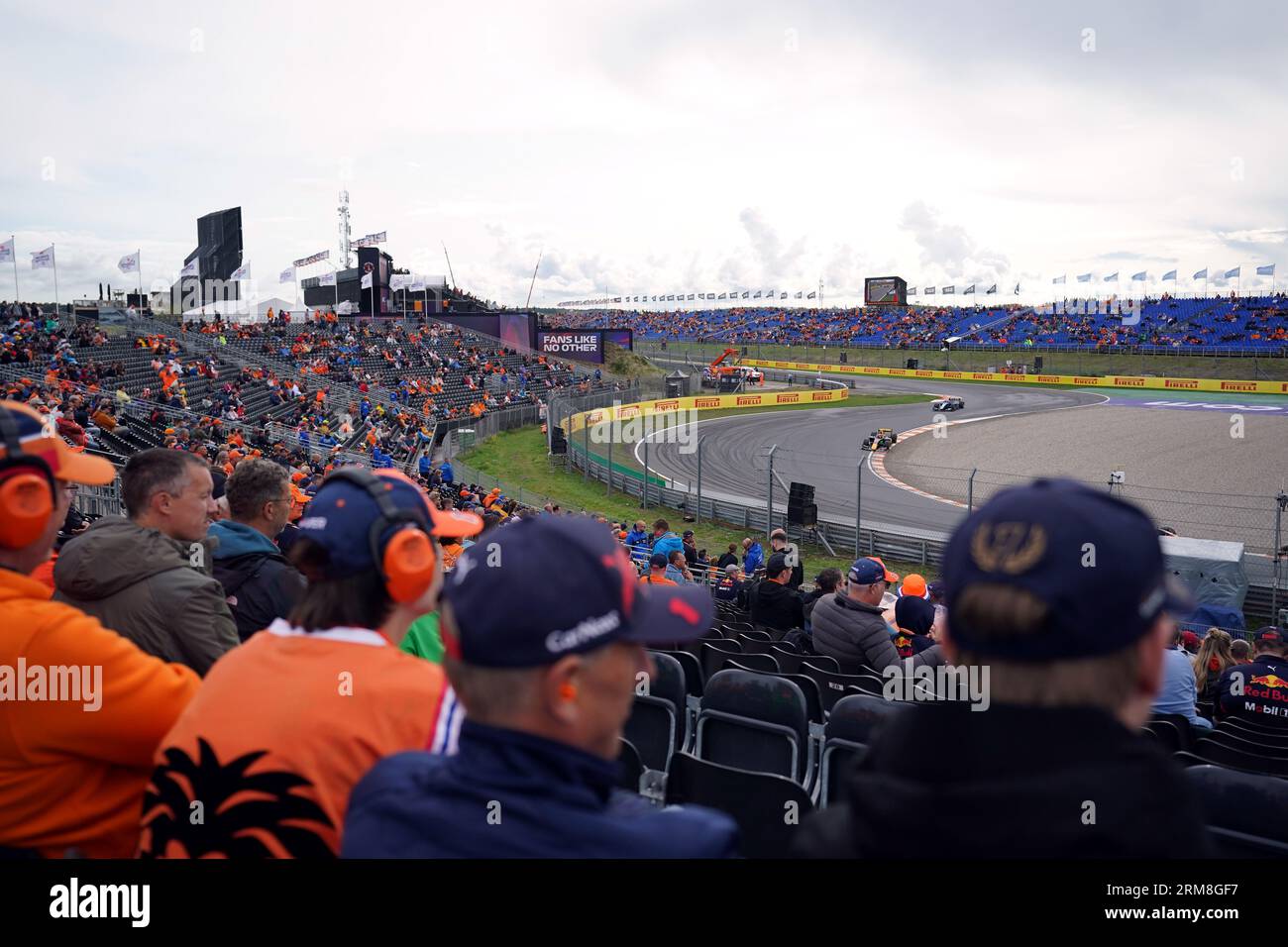 A general view of the F2 race ahead of the Netherlands Grand Prix at CM ...