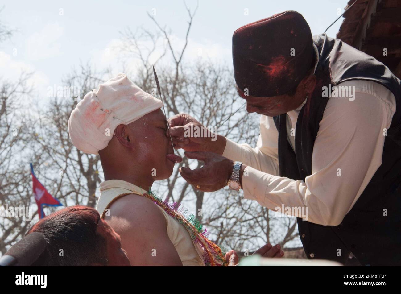 Piercing festival hi-res stock photography and images - Alamy