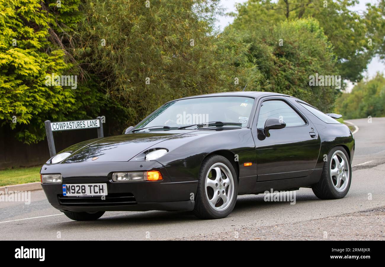 Whittlebury,Northants,UK -Aug 26th 2023: 1995 black Porsche 928 car ...