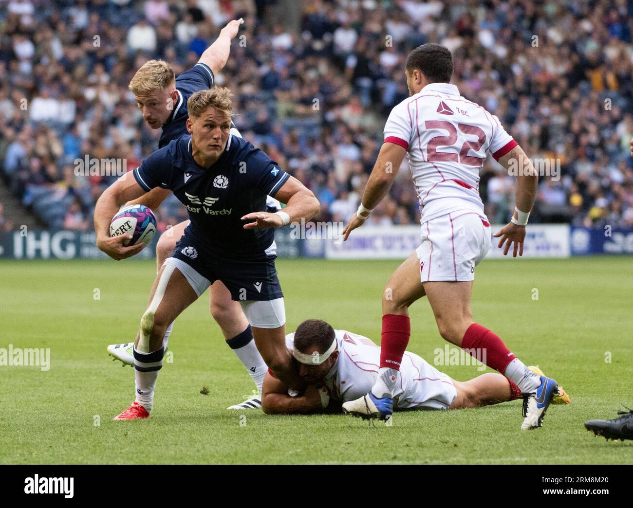 Summer International - Scotland v, Georgia. 26th Aug, 2023. Scotland ...