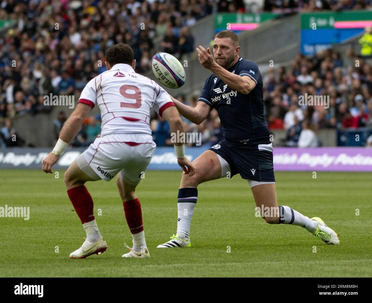 Scottish rugby ball hi-res stock photography and images - Alamy