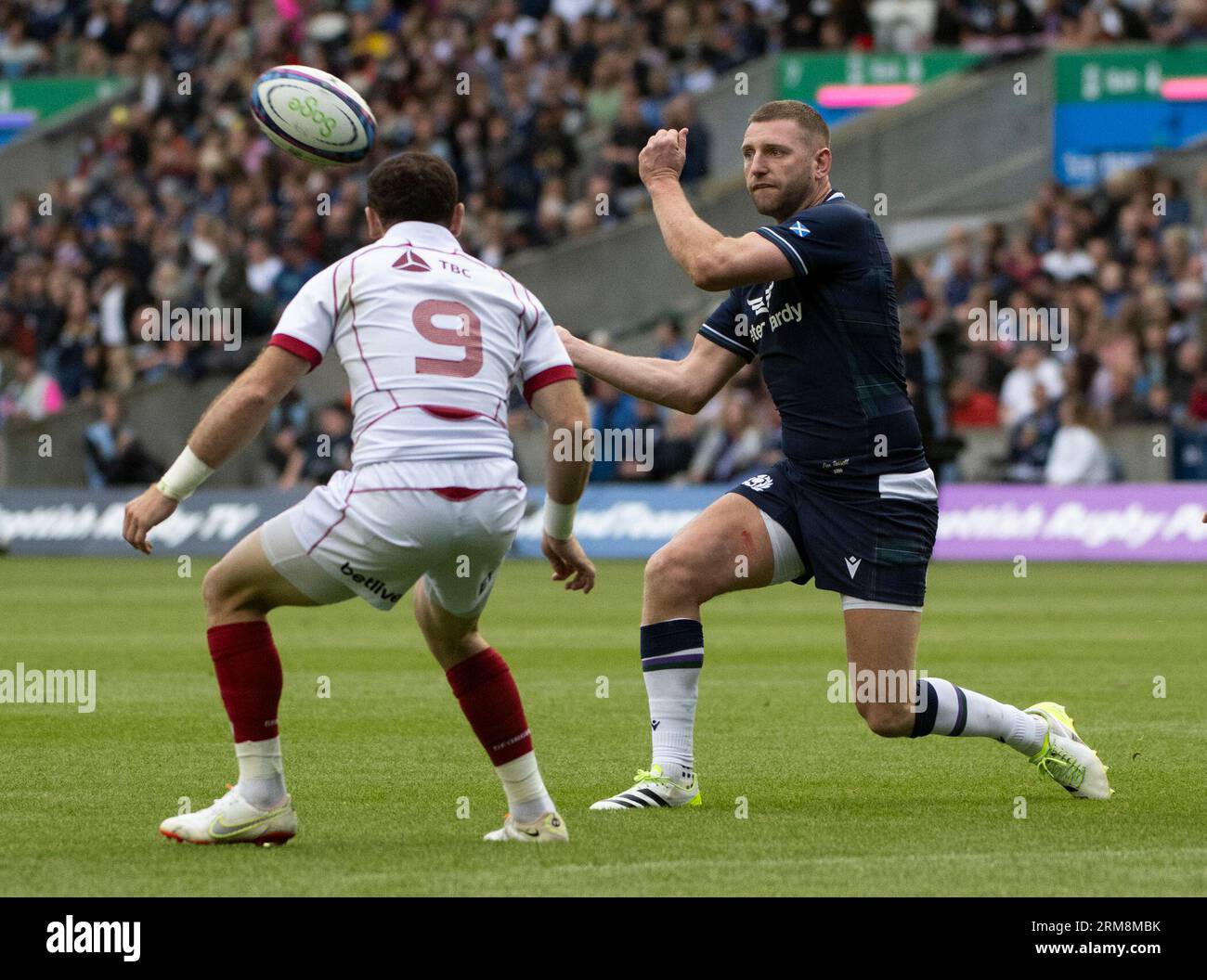 Scottish rugby ball hi-res stock photography and images - Alamy