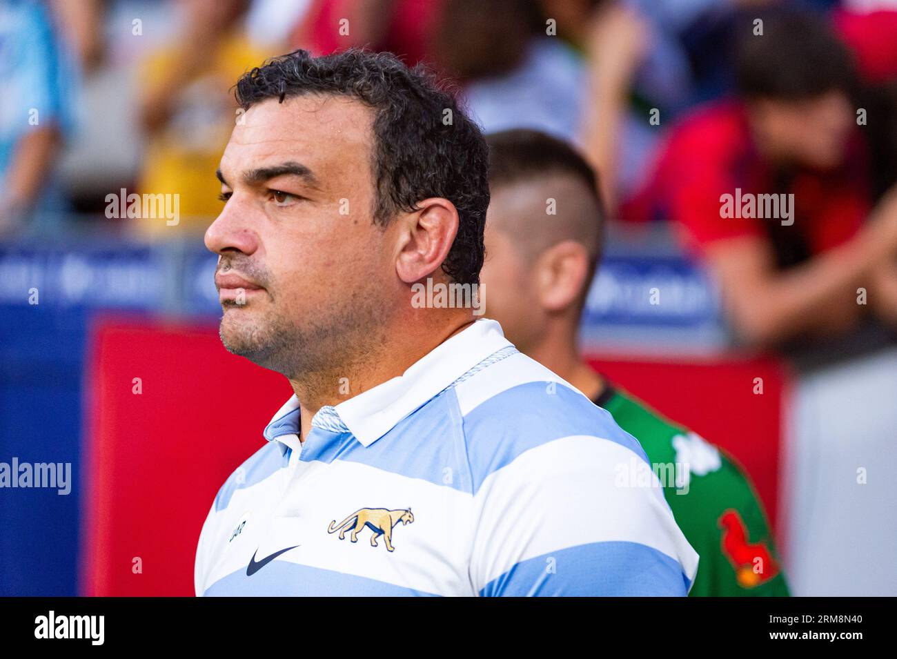Madrid, Spain. 26th Aug, 2023. Agustin Creevy (Argentina) enters the ...