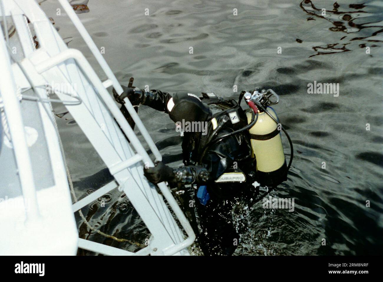 Mine-sweepers of NATO countries in the Riga Sea Passenger Port. A ...