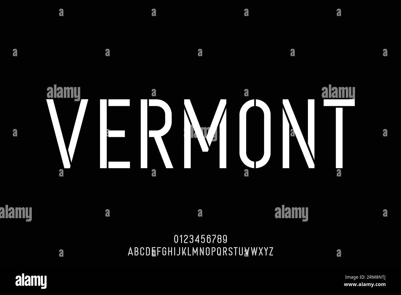 Elegant luxury stencil type alphabet display font vector. Minimalist ... Elegant luxury stencil type alphabet display font vector. Minimalist ...