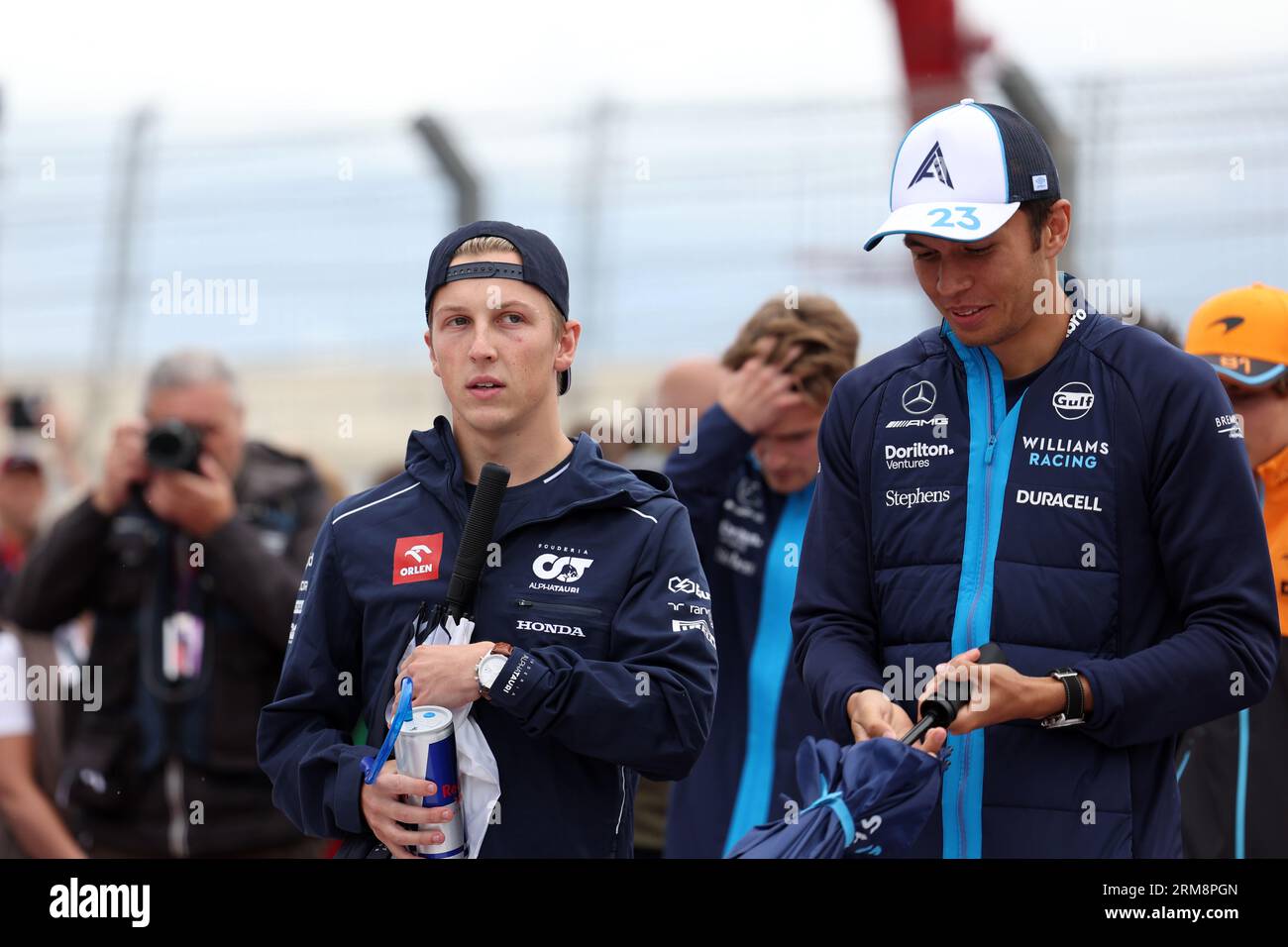 Alex albon and liam lawson hi-res stock photography and images - Alamy