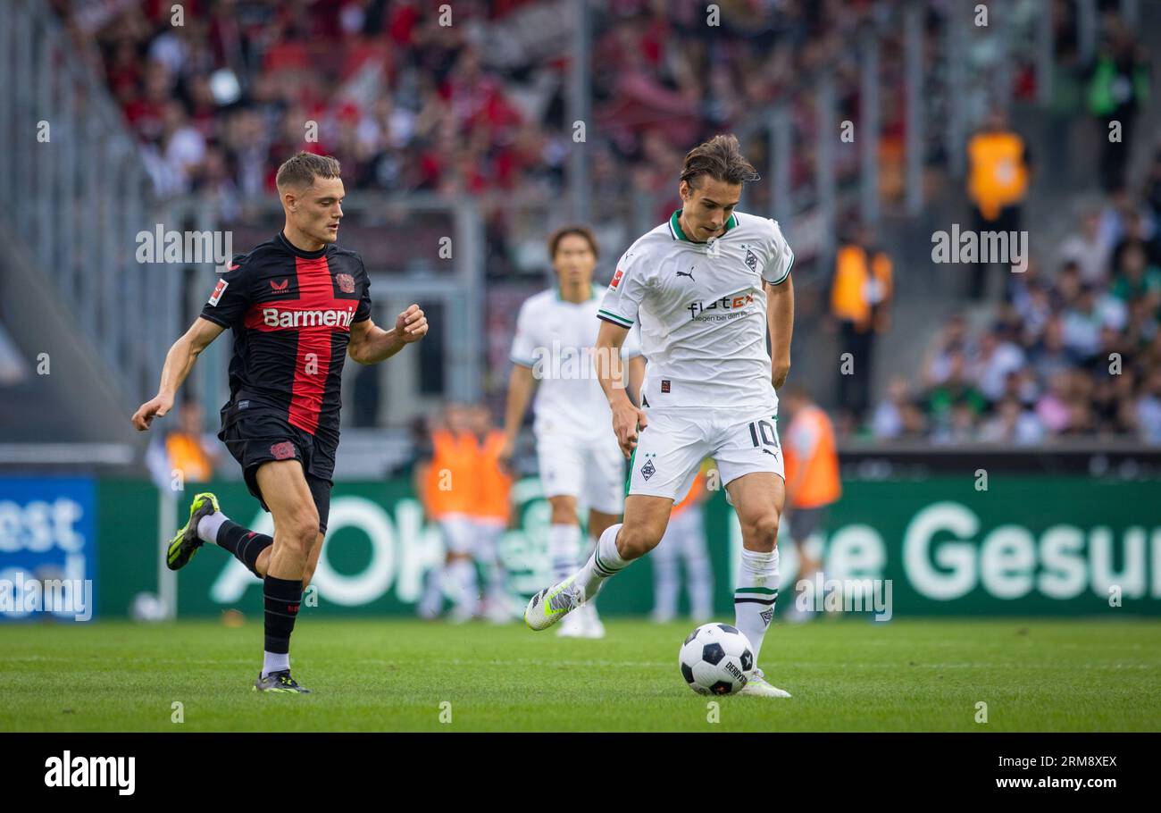 Moenchengladbach, Germany. 26th Aug, 2023. Florian Neuhaus (BMG ... Moenchengladbach, Germany. 26th Aug, 2023. Florian Neuhaus (BMG ...