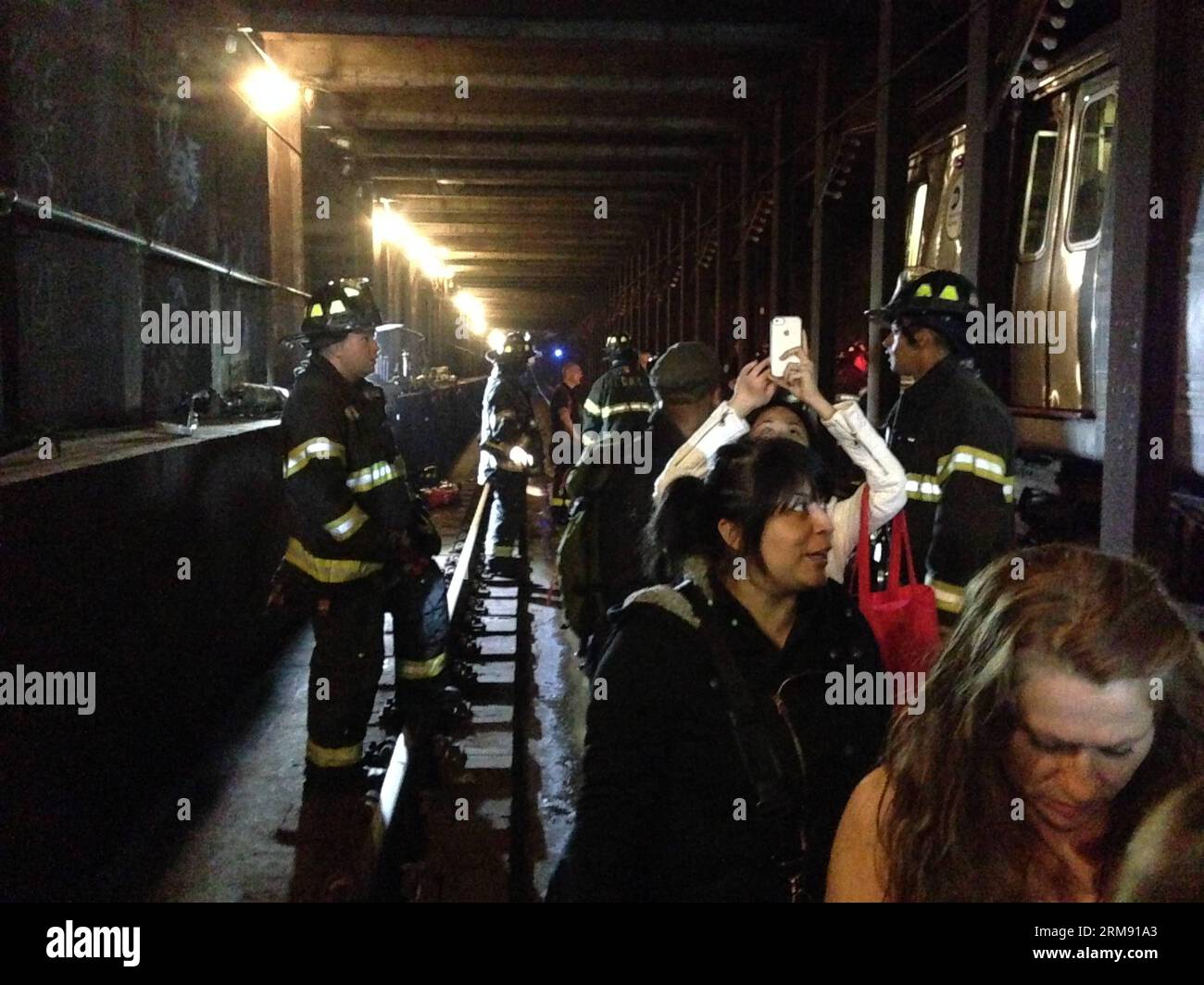 Derailment subway train hi-res stock photography and images - Alamy