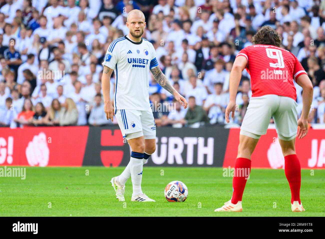 Copenhagen, Denmark. 26th Aug, 2023. Nicolai Boilesen (20) of FC ...