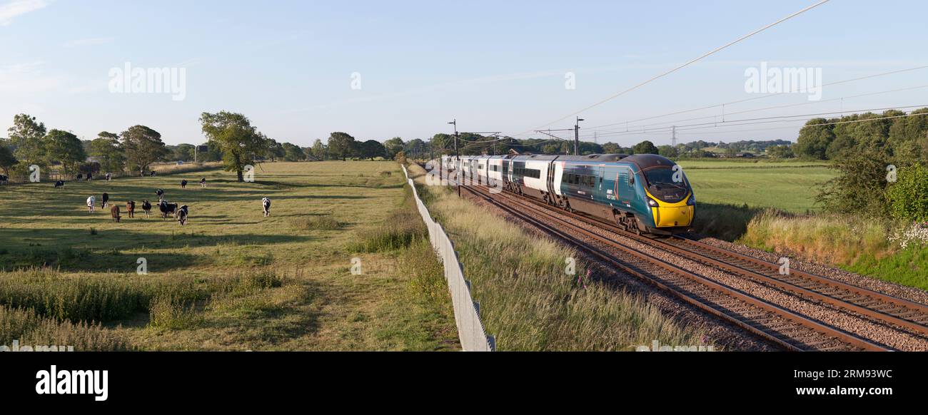 Avanti west coast Alstom Pendolino train 390049 on the west coast ...