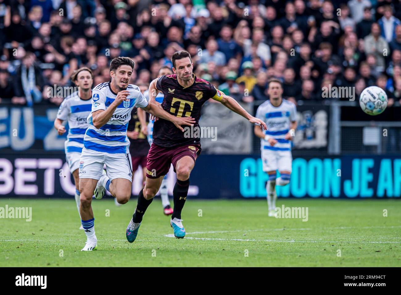 ZWOLLE - (lr) during the Dutch premier league game between PEC Zwolle ...