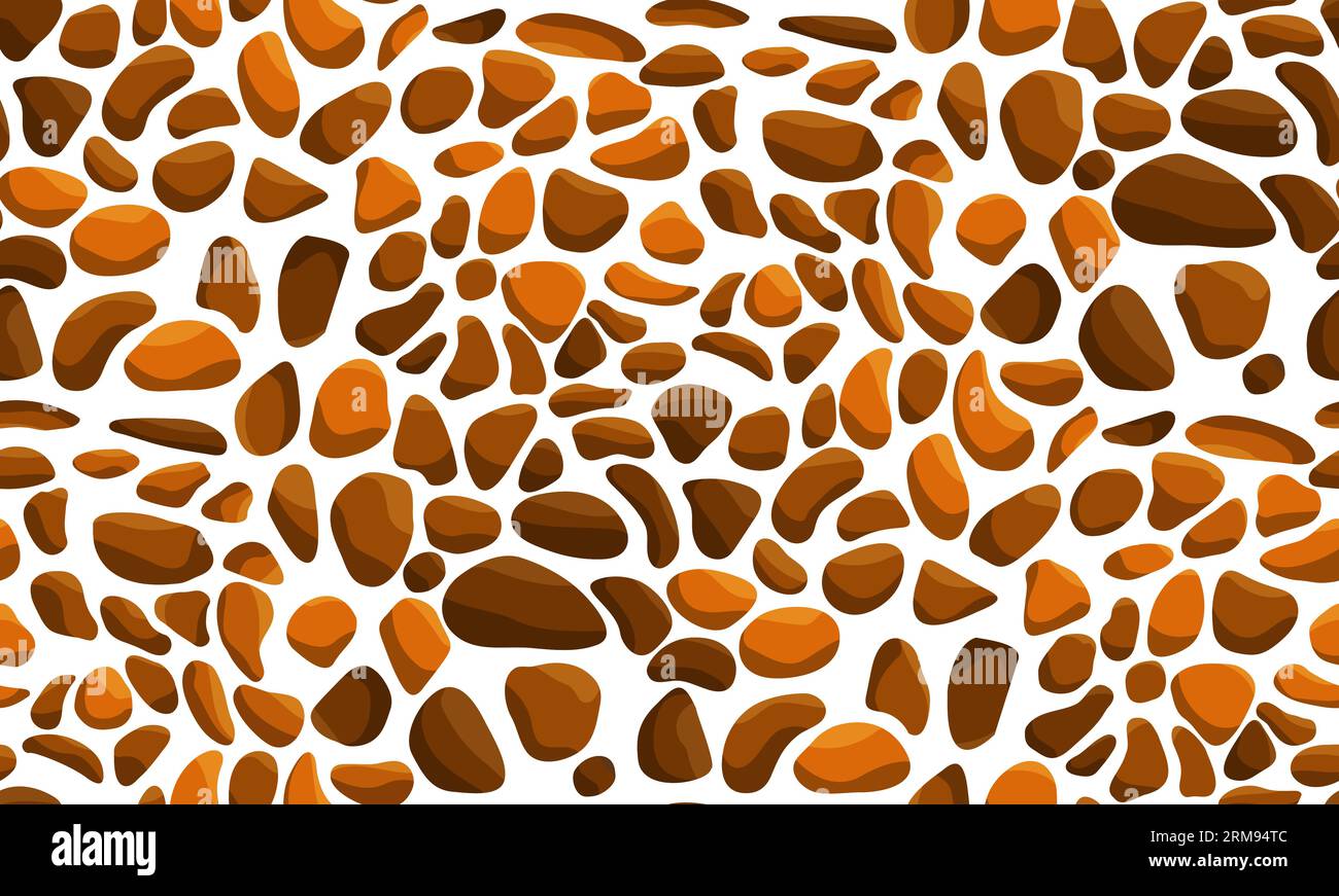 Stone seamless texture background. Pebbles seamless pattern on ...