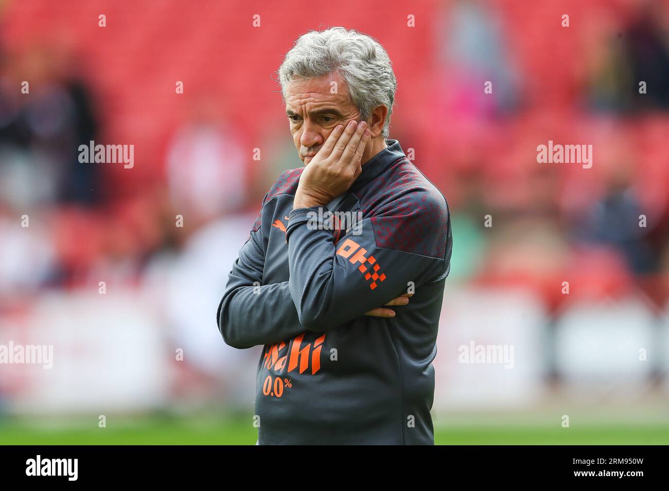 Juan Manuel Lillo Assistant Coach of Manchester City who takes charge ...
