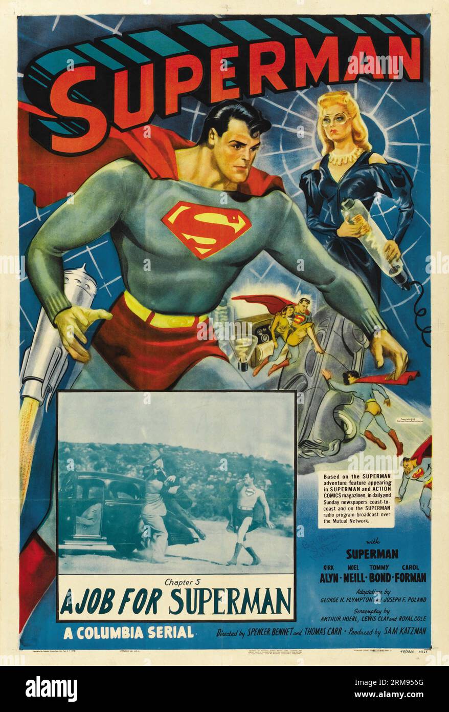 Superman movie poster hi-res stock photography and images - Alamy