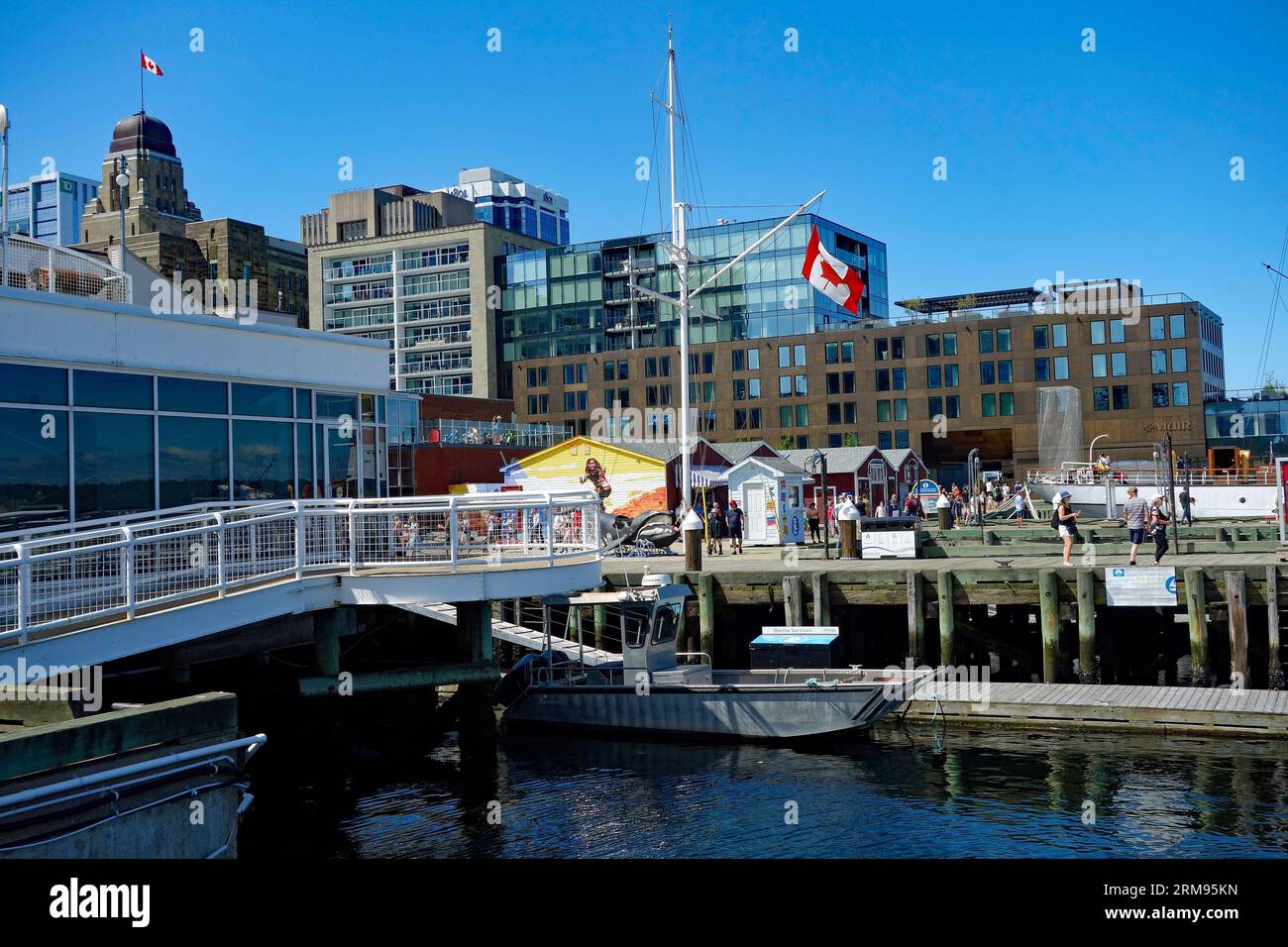 2023 update; Halifax waterfront; halifax; Nova Scotia; Canada Stock ...