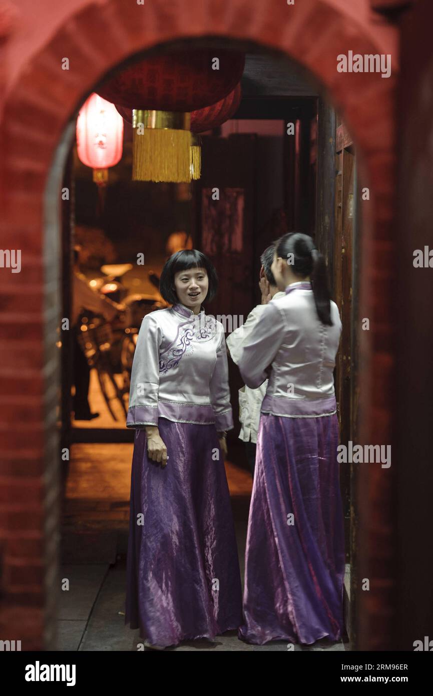 Performers of Nanyin, an ancient Chinese folk music art form originated ...