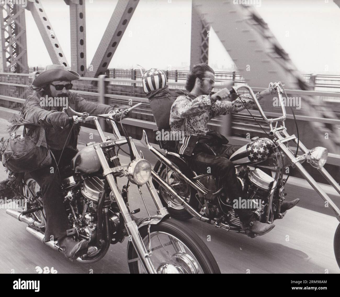 Easy Rider (Columbia, 1969). Peter Fonda, Dennis Hopper, Jack Nicholson ...