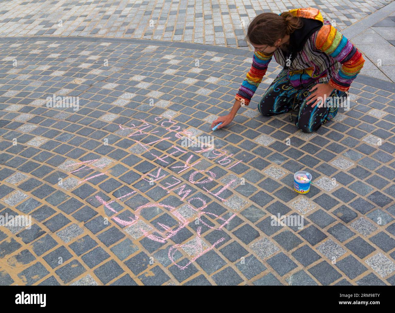 Bournemouth, Dorset, UK. 27th August 2023. Memorial protest held ...
