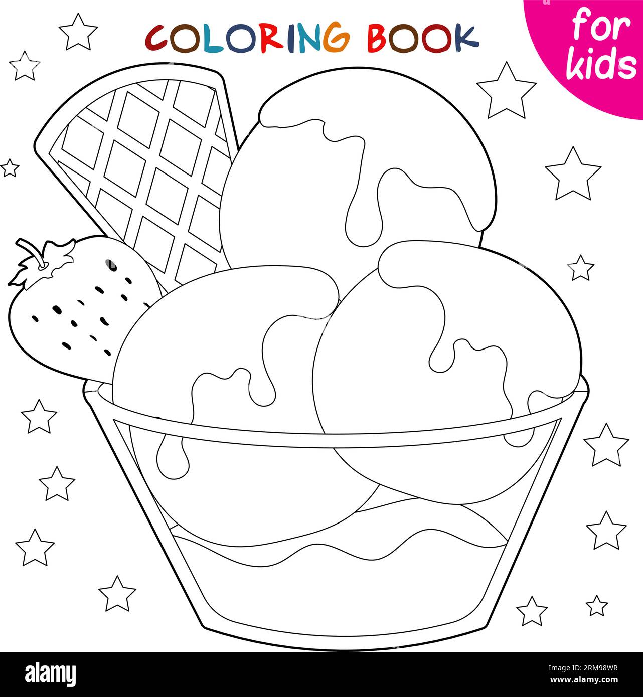 Ice Cream Bowl Coloring Page Ice Cream Coloring Pages To Print Free