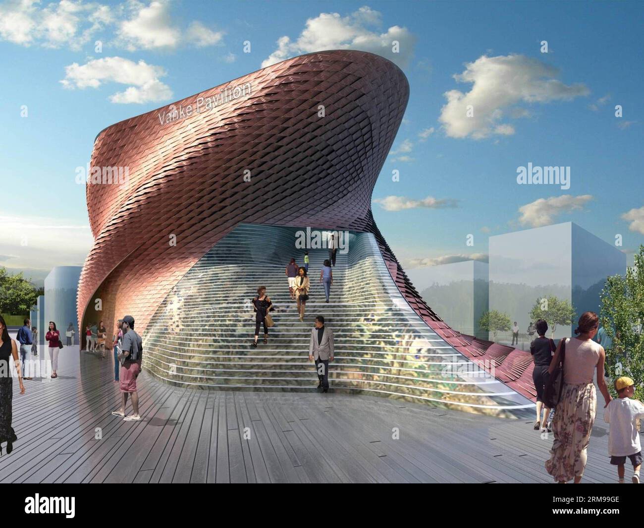 MILAN, May 13, 2014 - The illustration picture shows the rendering of ...