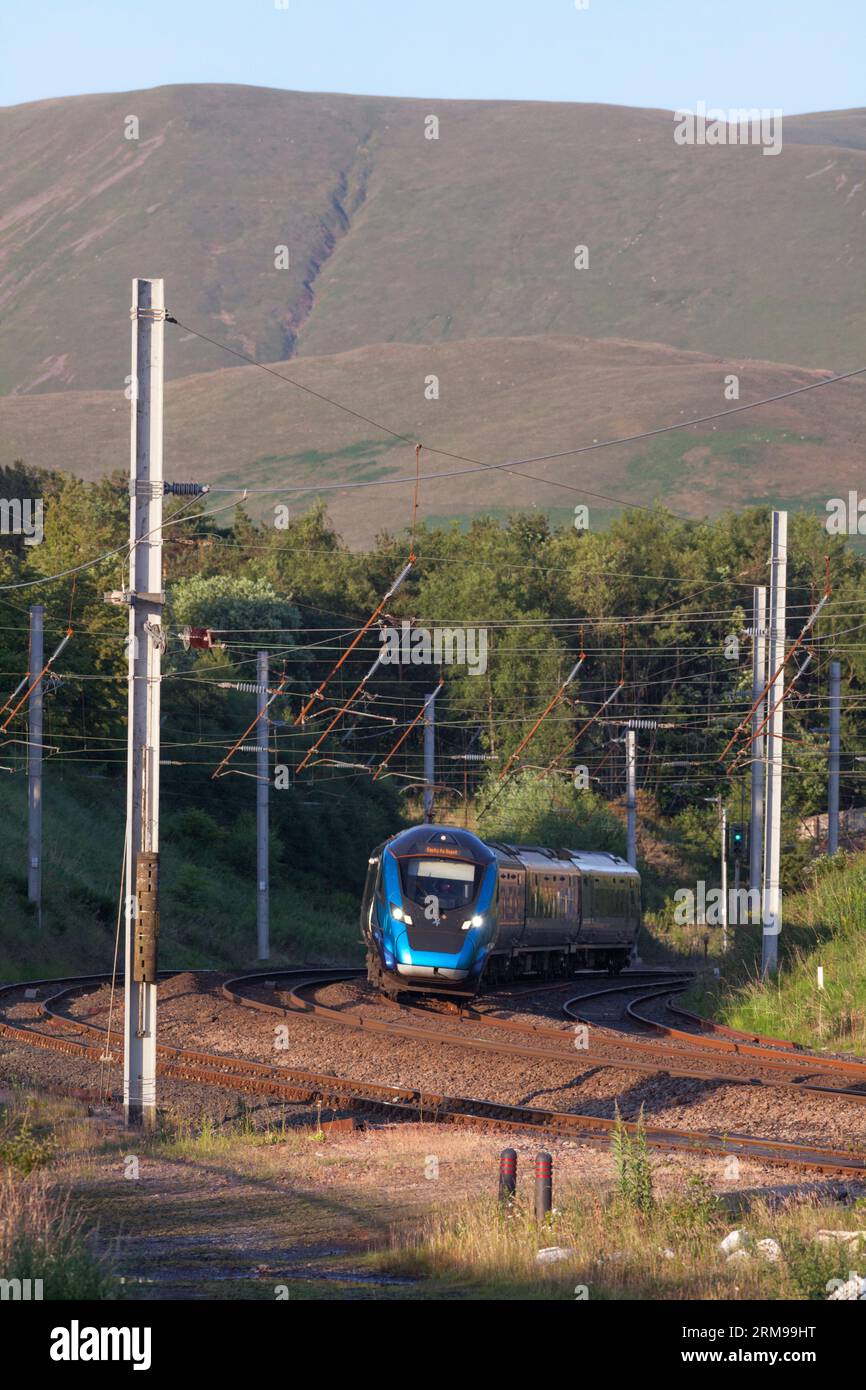 First Transpennine Express class 397 train passing Grayrigg loops on ...