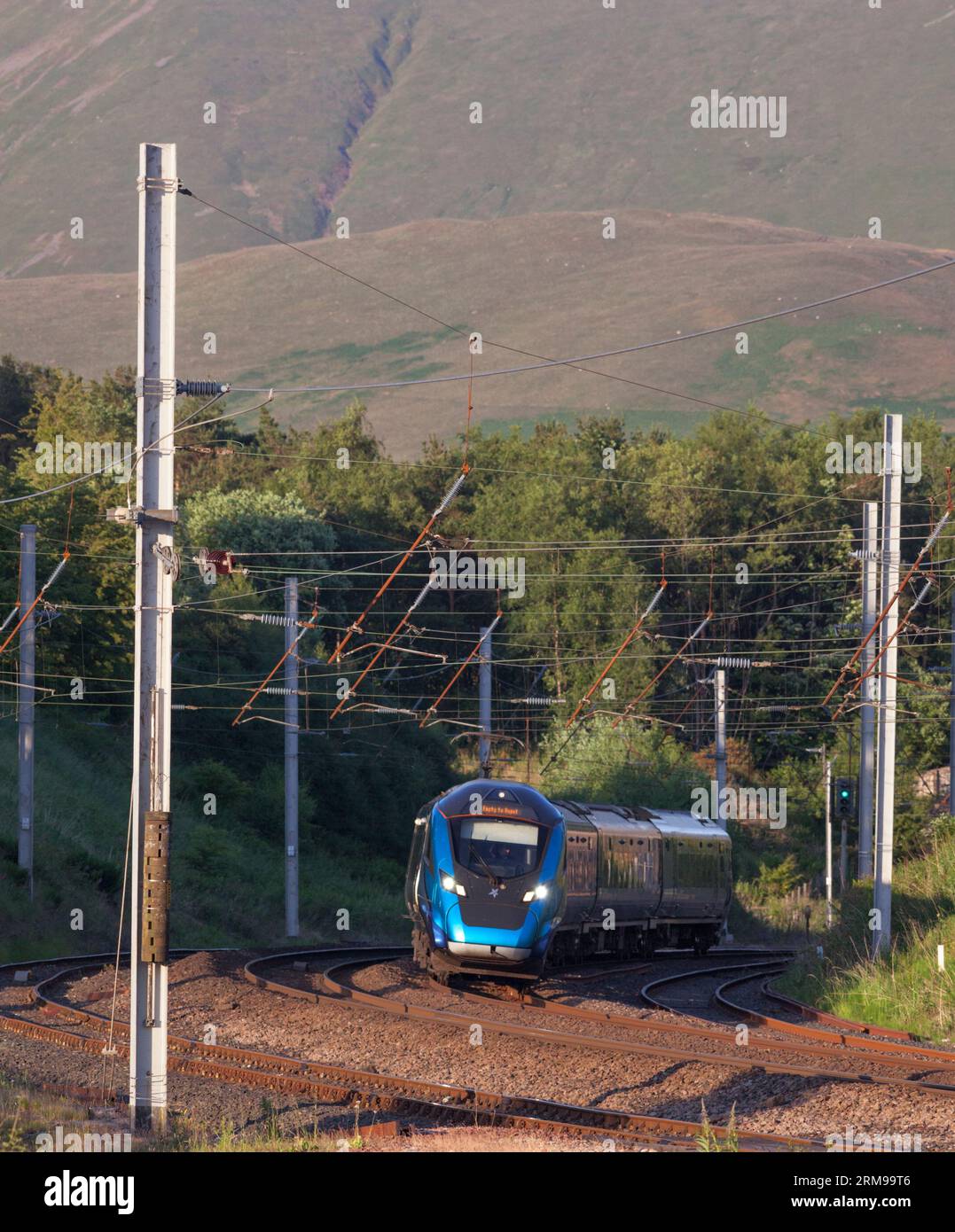 First Transpennine Express class 397 train passing Grayrigg loops on ...