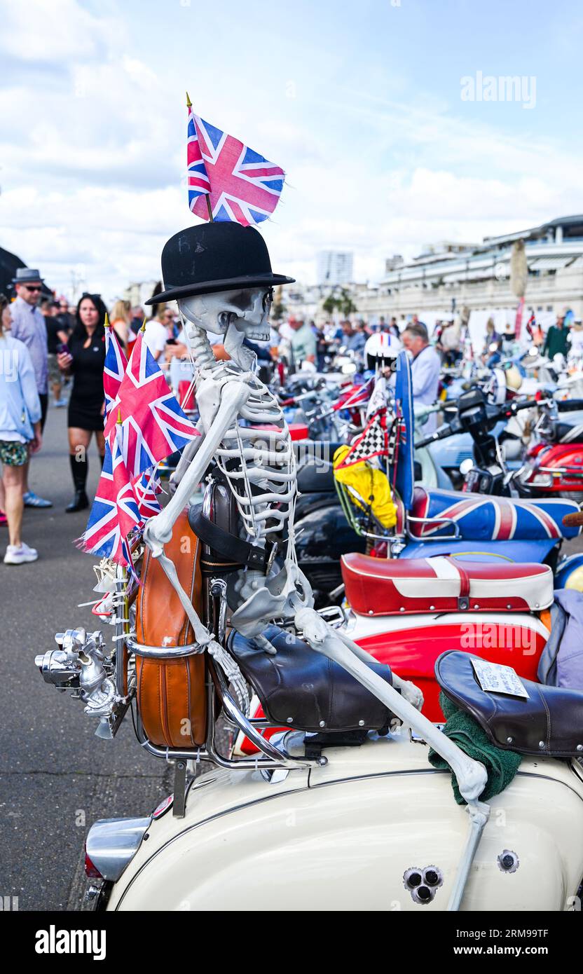 Brighton mod weekender, 2023 hi-res stock photography and images - Alamy