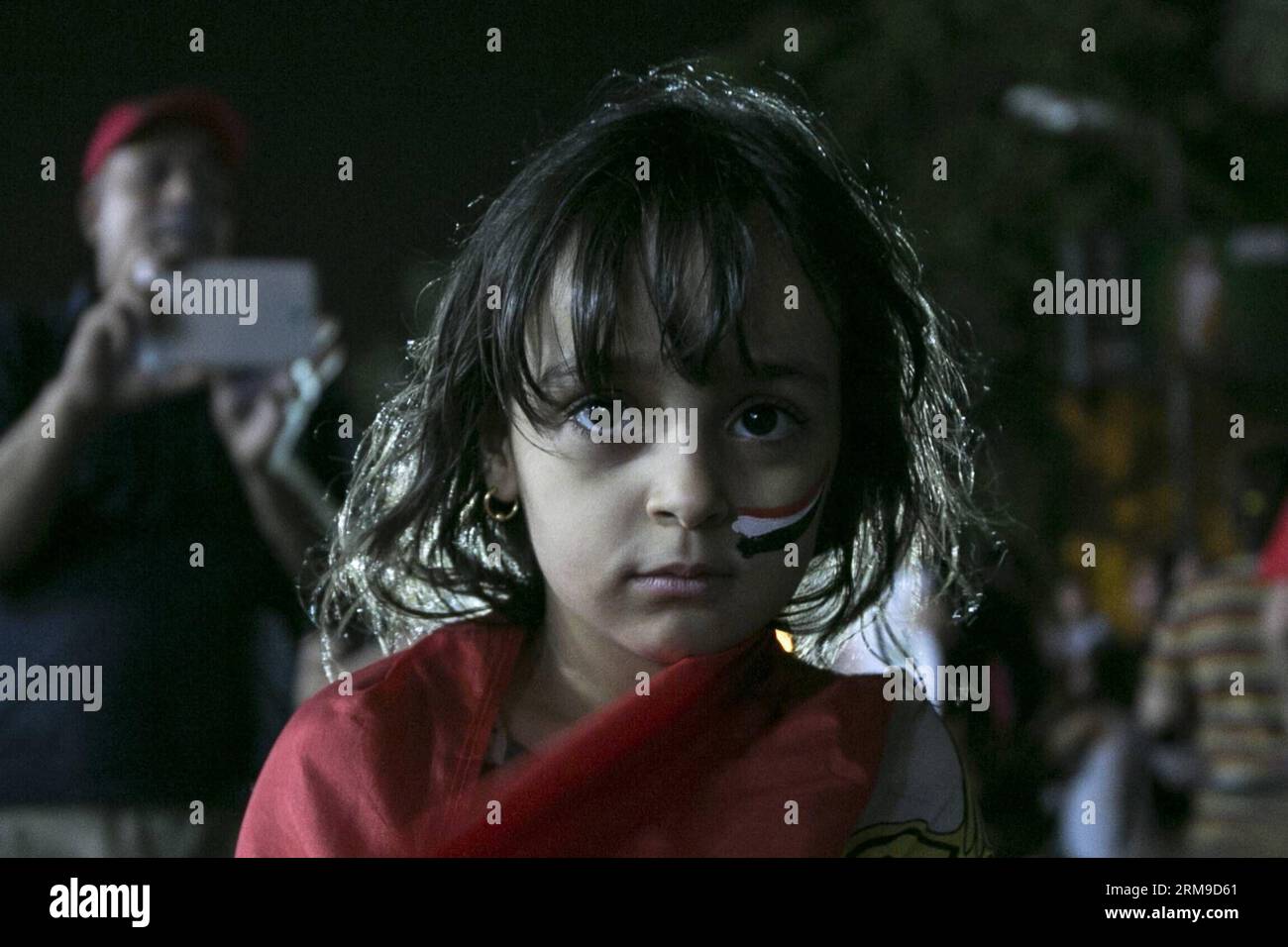 Boy flag egypt hi-res stock photography and images - Alamy