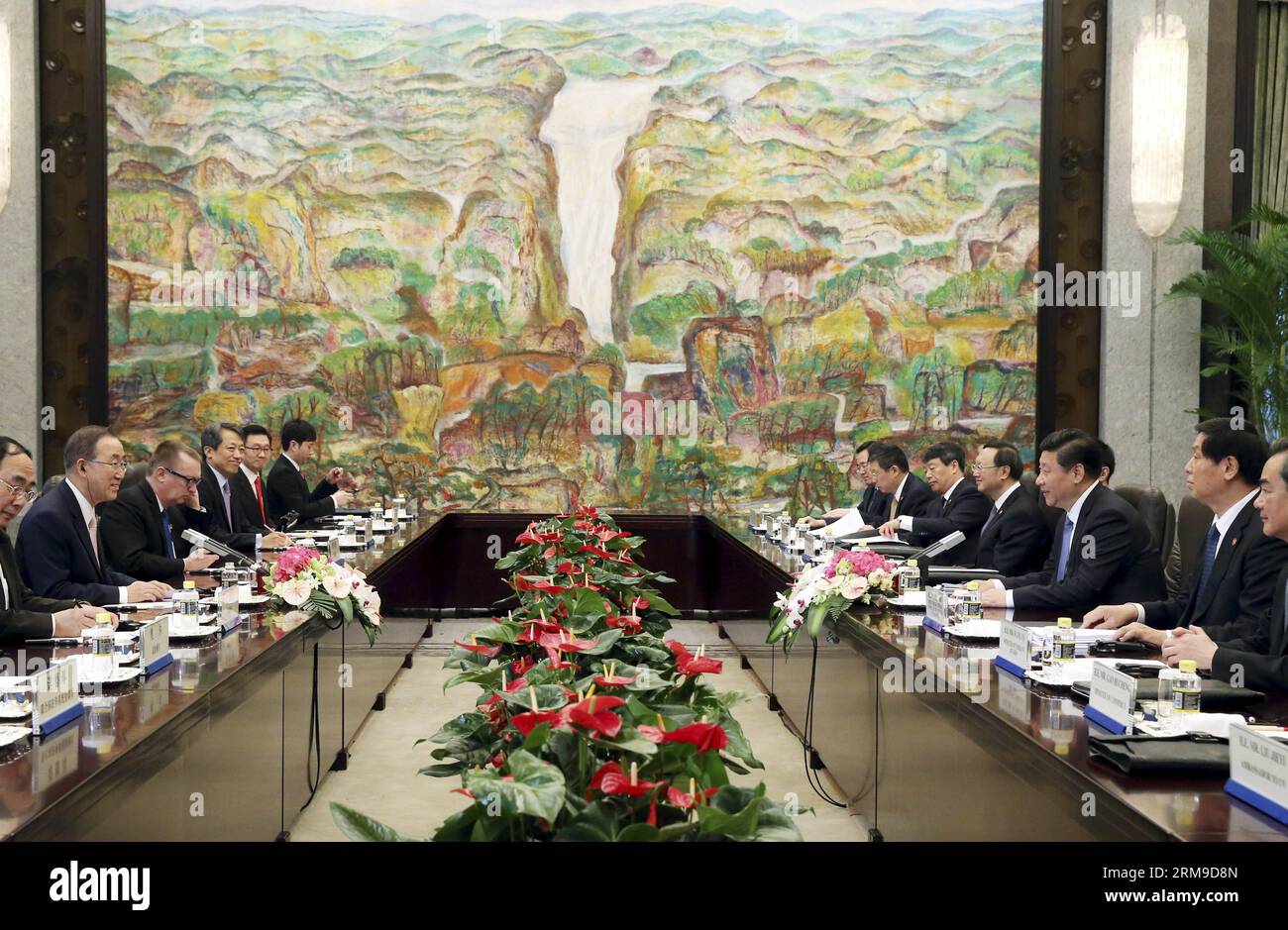 (140519) -- SHANGHAI, May 19, 2014 (Xinhua) -- Chinese President Xi ...