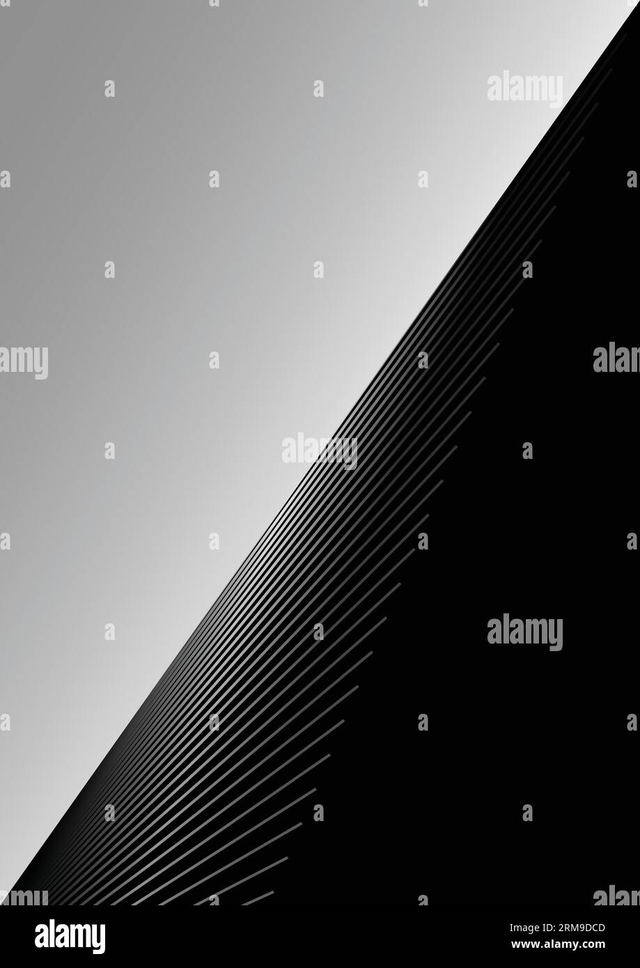 Abstract black background with diagonal lines. Modern dark abstract ...
