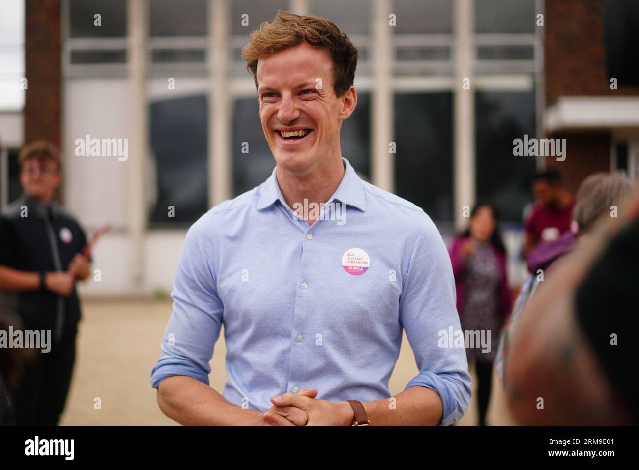 Labour's Mid Bedfordshire by-election candidate Alistair Strathern ...