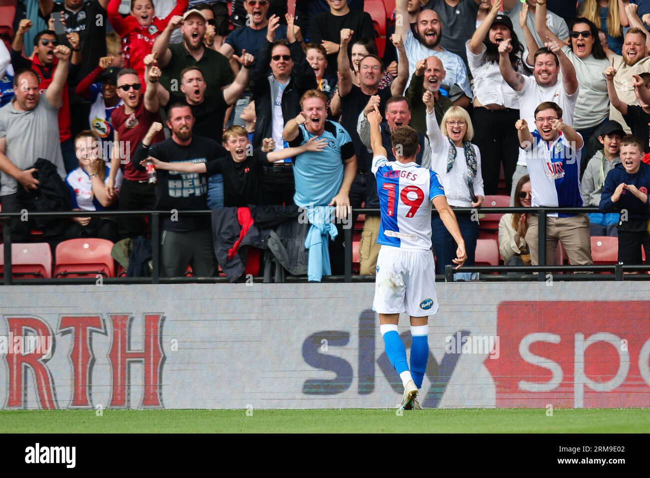 Blackburn rovers celebrates hi-res stock photography and images - Alamy