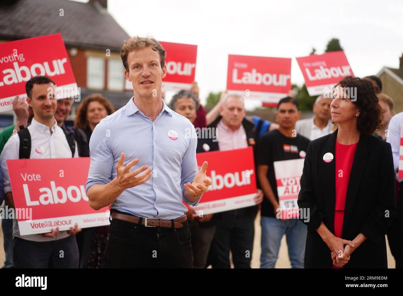 Labour Party Chair Anneliese Dodds with Labour's Mid Bedfordshire by ...