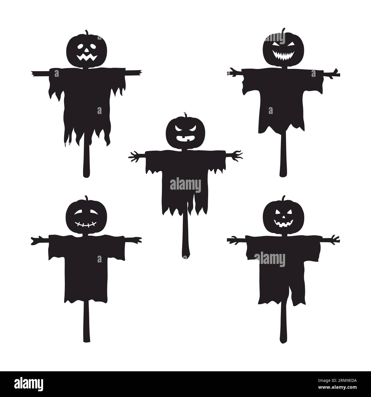 Evil Scarecrow Silhouette