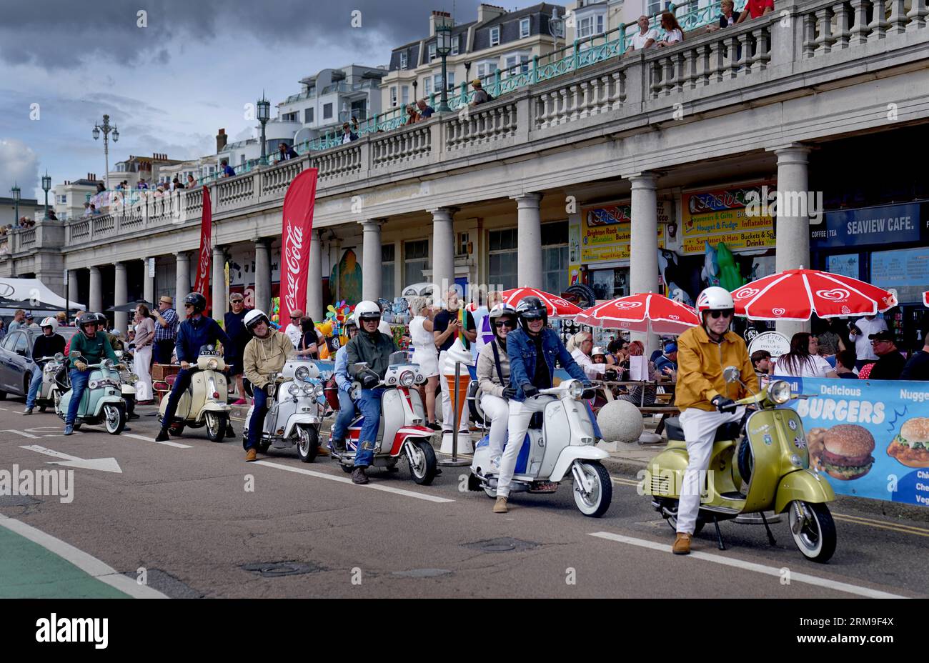 Brighton mod weekender, 2023 hi-res stock photography and images - Alamy