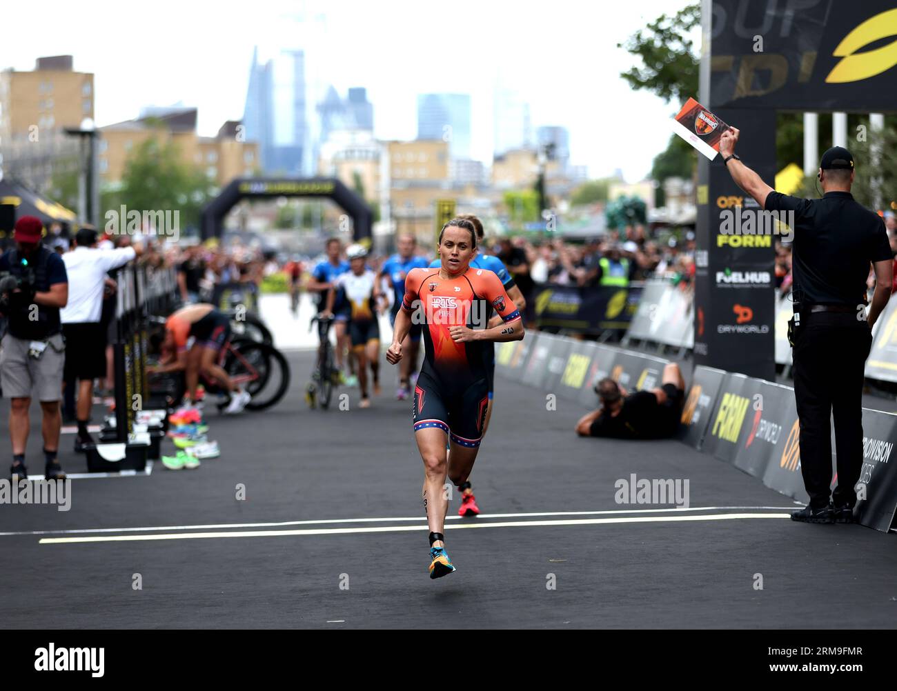 Taylor Spivey in action as she competes in the Women's Race during the ...