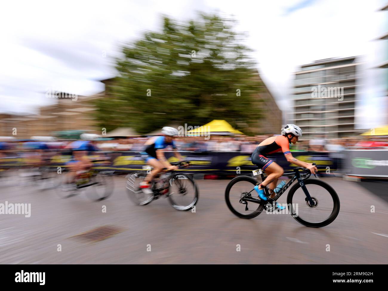 Taylor Spivey in action as she competes in the Women's Race during the ...