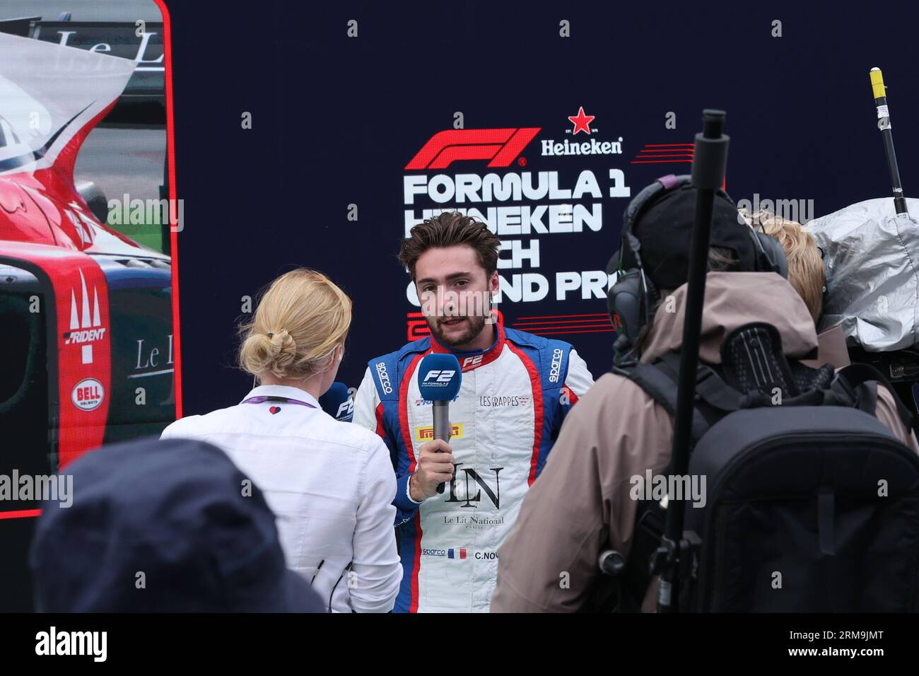 NOVALAK Clement (fra), Trident Racing, Dallara F2, portrait during the 11th round of the 2023 ...