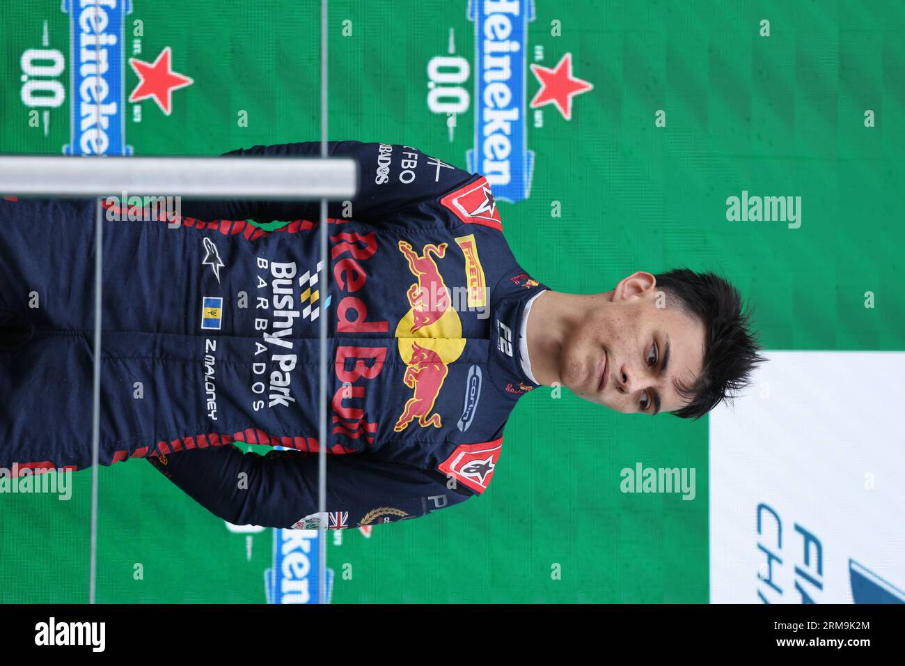 MALONEY Zane (bb), Rodin Carlin, Dallara F2, portrait podium during the ...