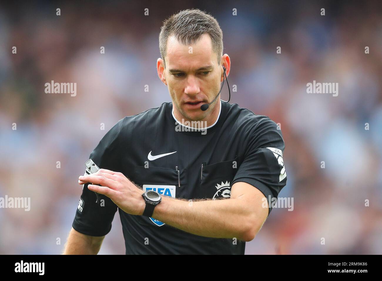 Referee Jarred Gillett during the Premier League match Sheffield United ...