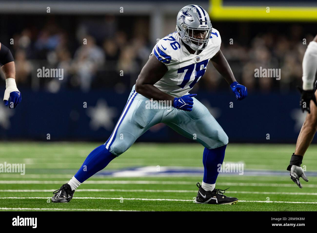 Dallas Cowboys offensive tackle Asim Richards (76) is seen during the ...