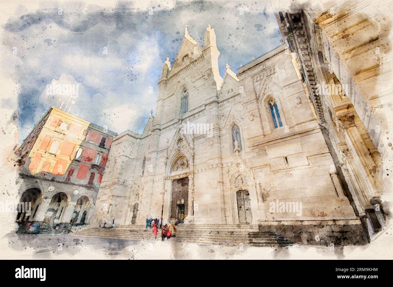Chiesa di santa maria assunta, naples hi-res stock photography and ...