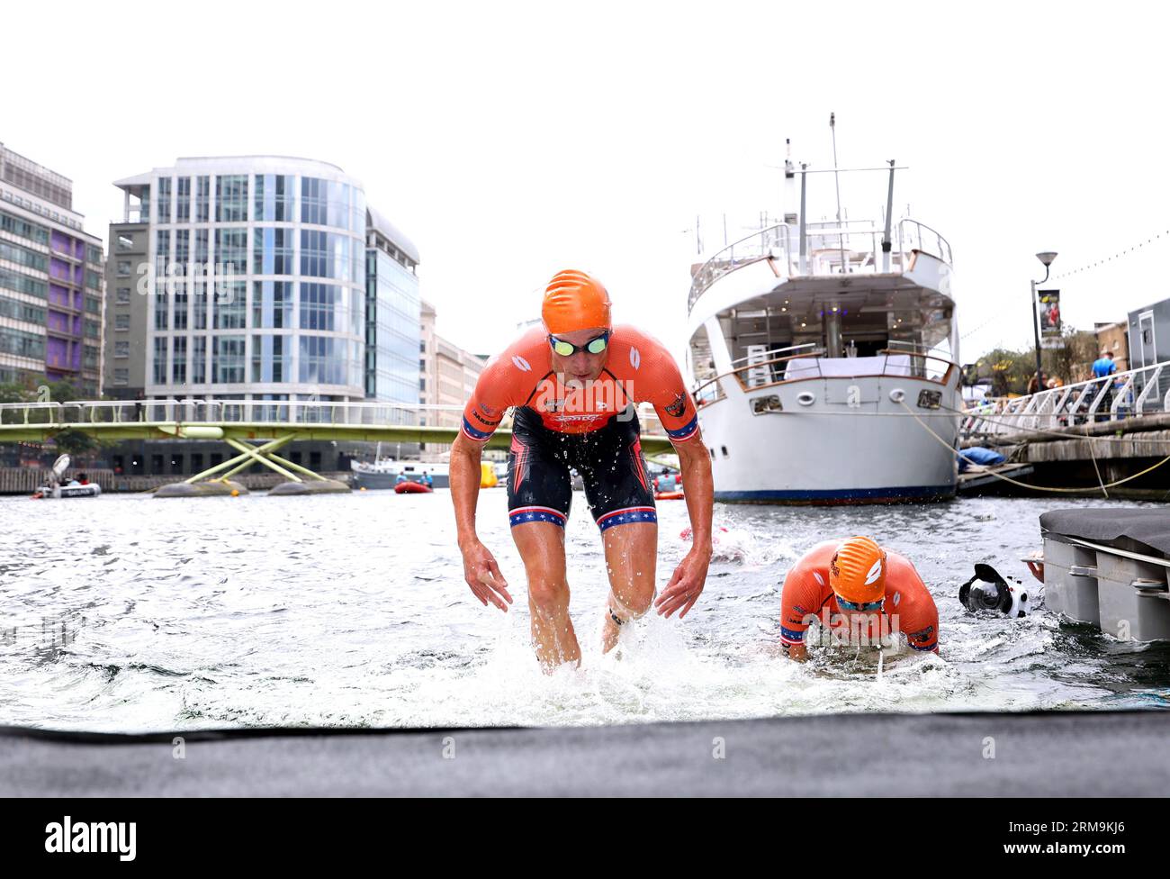 Summer Rappaport emerges from the water as she competes in the Women's ...