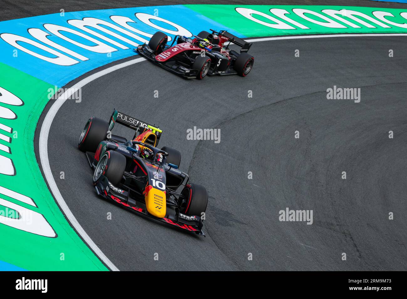 10 HADJAR Isack (fra), Hitech Grand Prix, Dallara F2, action during the ...