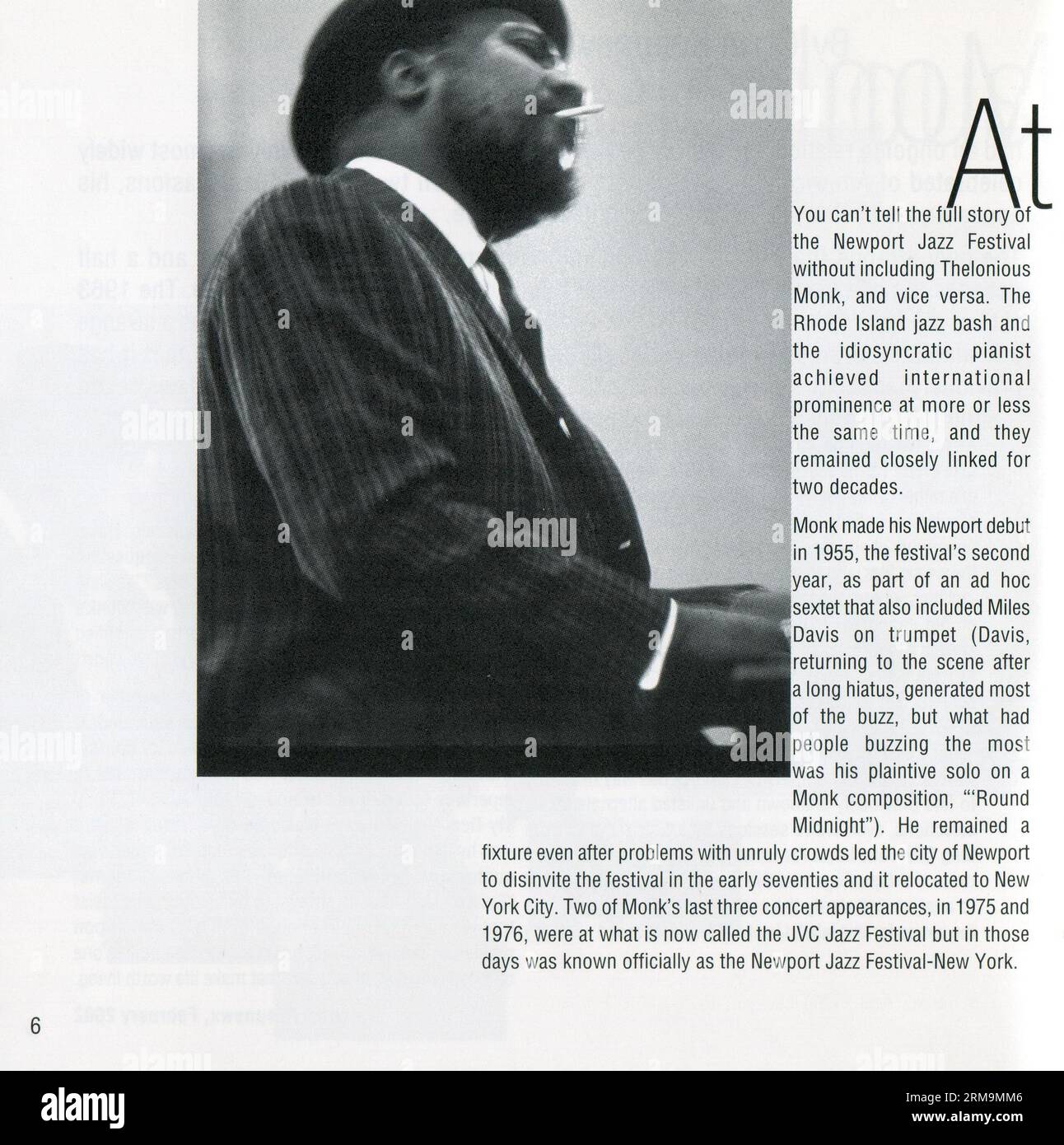 Thelonious monk 1960s hi-res stock photography and images - Alamy