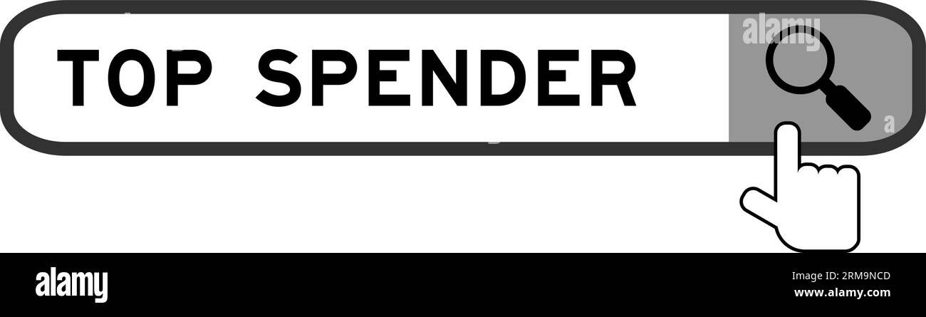 Big spender Stock Vector Images - Alamy