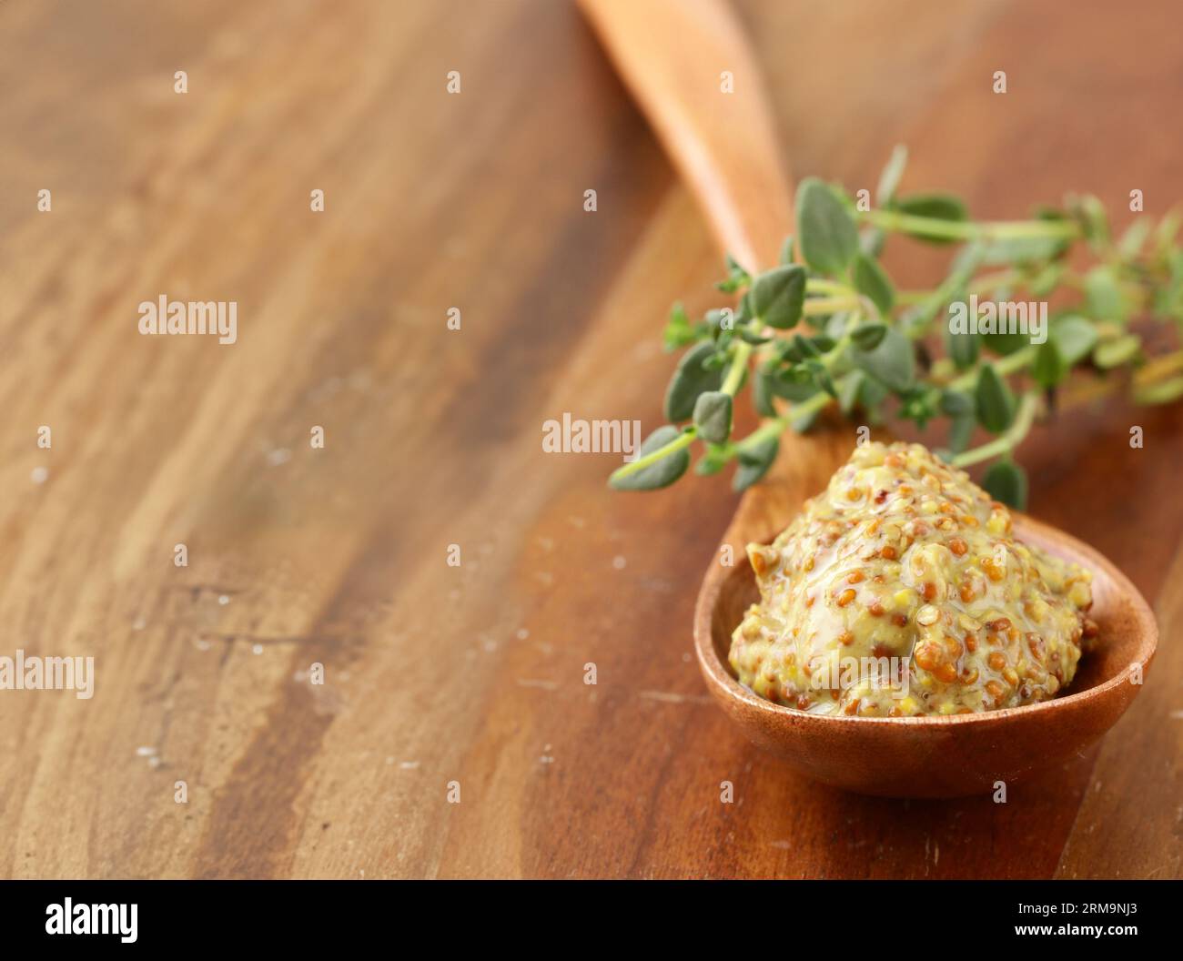traditional natural Dijon mustard, seasoning for food Stock Photo - Alamy