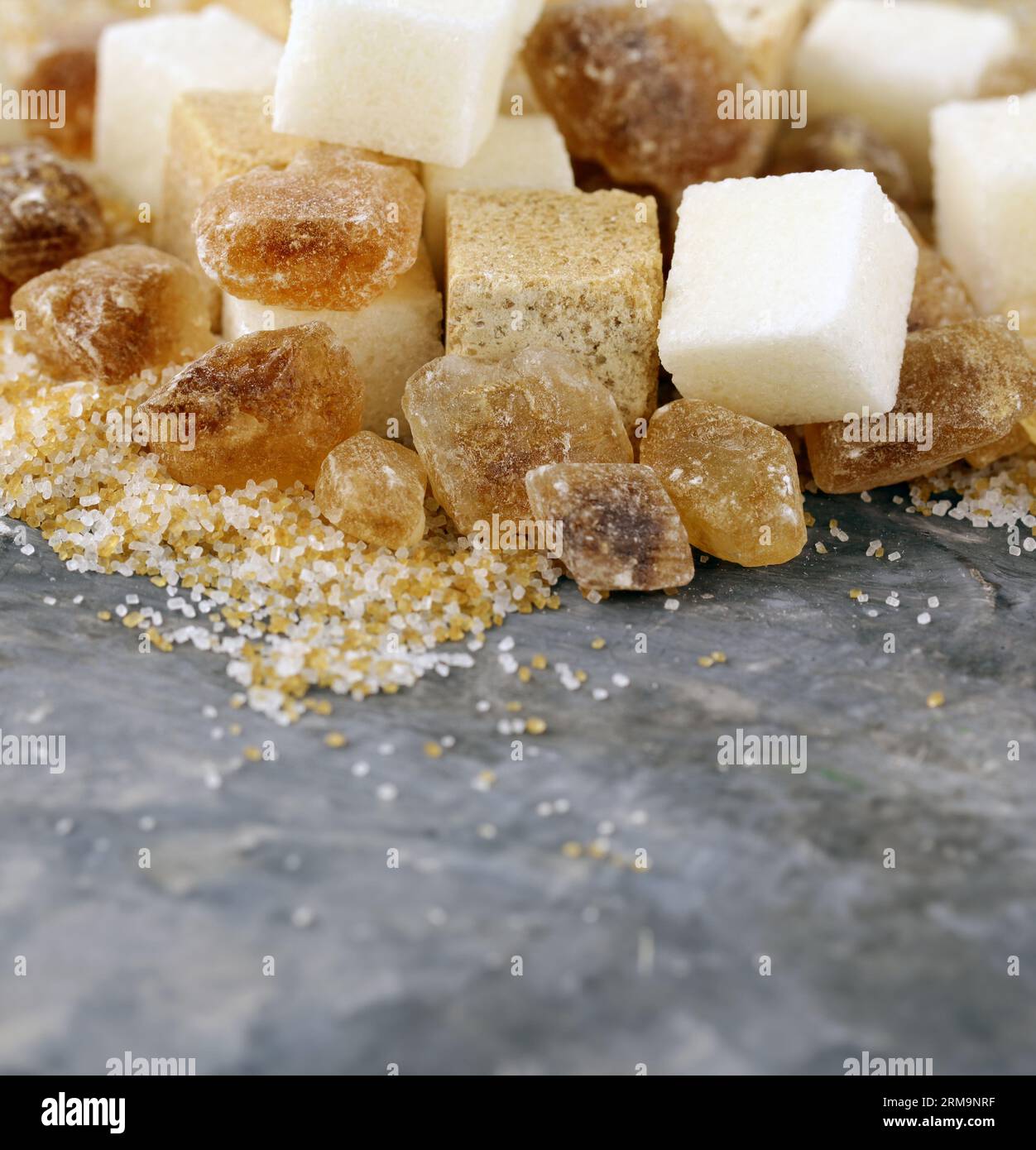 organic natural sugar cane and white Stock Photo - Alamy