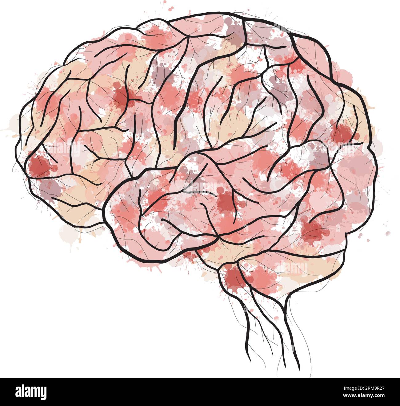 Human Brain Painting